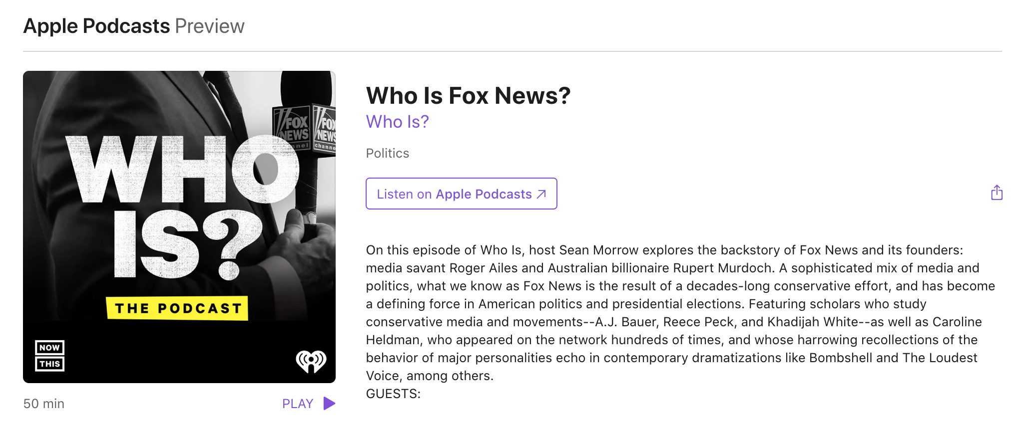 Media – Reece Peck, PhD